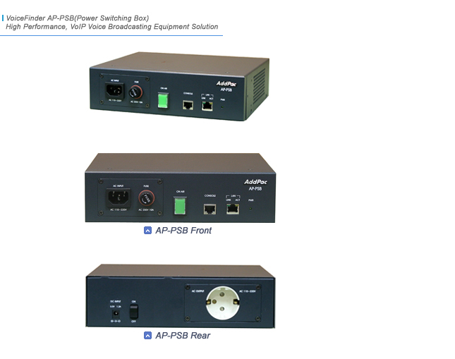 AP-PSB Video Broadcasting | AddPac