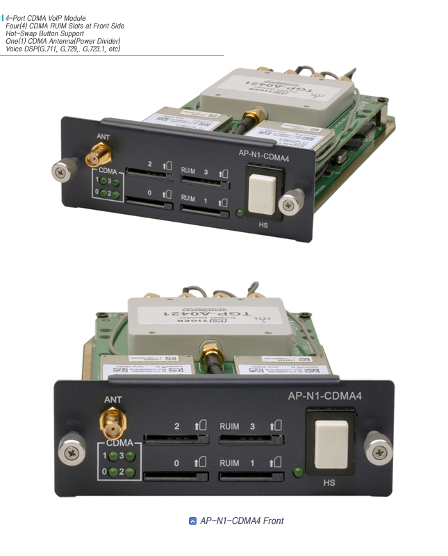 AP-N1-CDMA4 CDMA VoIP Module | AddPac