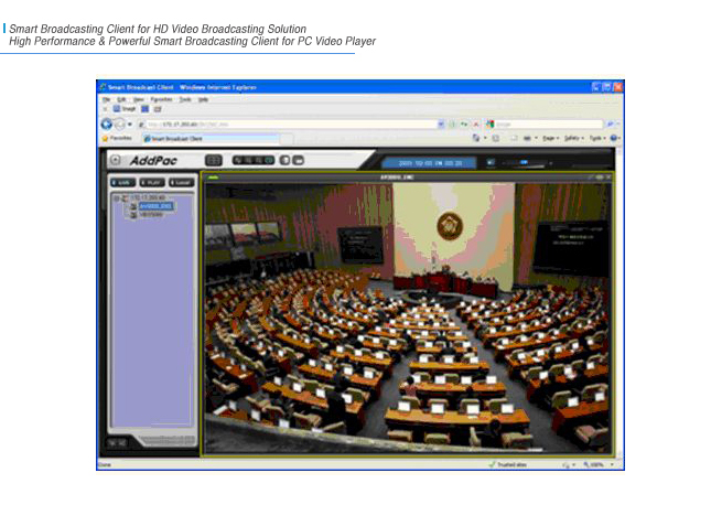 AP-SBC Video Broadcasting Client | AddPac